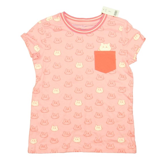 Rockets Of Awesome | Shirts & Tops | Rockets Of Awesome Girls Pink Cat ...